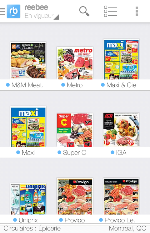 Les applications de listes, rabais et circulaires | Arctic Gardens