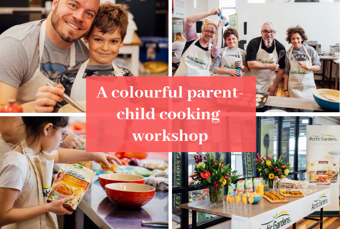 A colourful parent-child cooking workshop | Arctic Gardens
