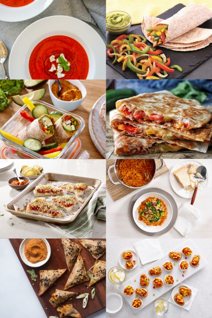 Peppers : recipes and tips to make them delish